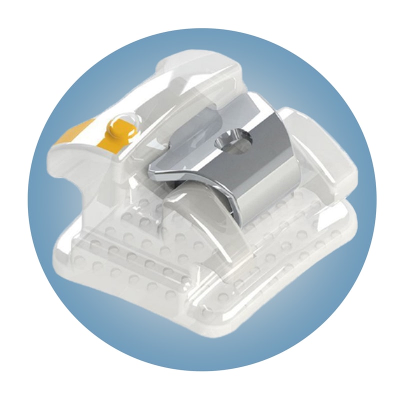 Bráquete Autoligado Ceramic SLI 022 5x5 - Orthoghia
