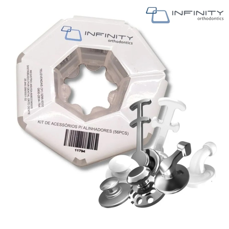 Kit de Acessórios Para Alinhadores | Infinity | Orthoghia